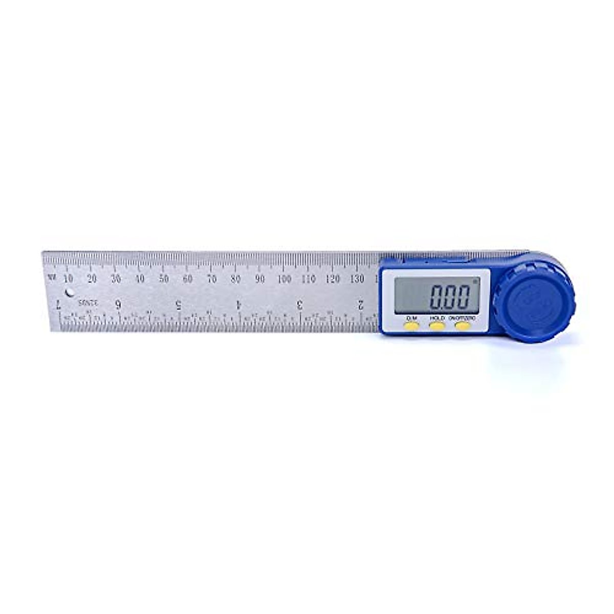 Suncala Digital Angle Finder Protractor with Zeroing and Locking Function, 7-Inch Stainless Steel Angle Finder Ruler