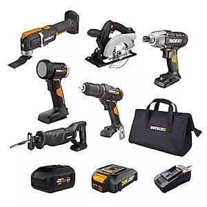 WORX WX918L NITRO Brushless 4-Tool Combo Kit