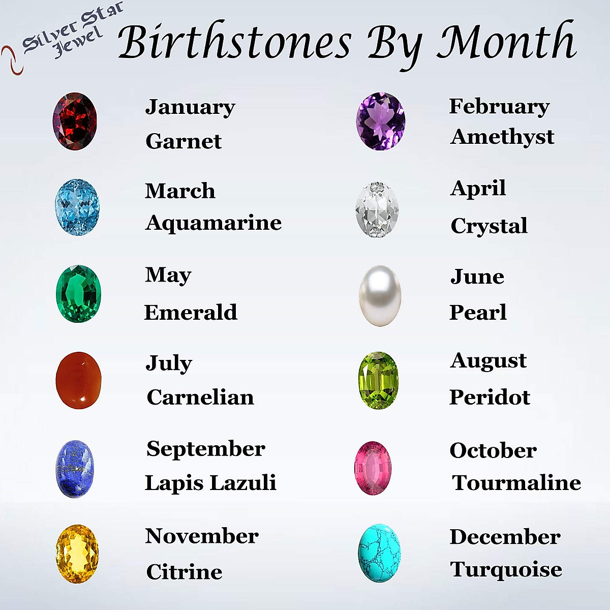 SilverStarJewel Rainbow Moonstone Necklace Pendant 1.3" 925 Pure Silver Women Fashion Christmas Week Sales