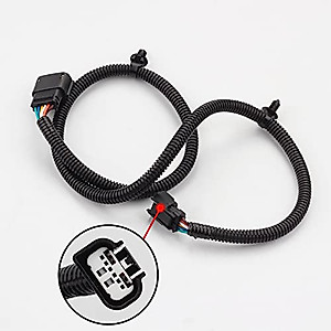 Dasbecan Tailgate Backup Camera Wiring Harness Compatible with 2013-2016 Ford F250 F350 F450 F550 Super Duty Replaces# DC3Z-14A412-A FC3Z-14A412-A