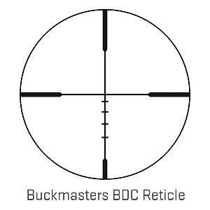 Sig Sauer Buckmasters Tactical Hunting Shooting Durable Waterproof Fogproof Shockproof One-Piece Tube Second Focal Plane BDC Reticle Riflescope | 3-12x44mm