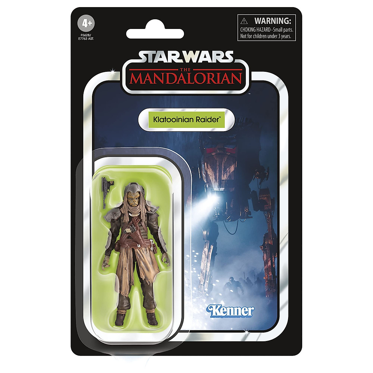 STAR WARS The Vintage Collection Klatooinian Raider Toy, 3.75-Inch-Scale The Mandalorian Action Figure, Toys for Kids Ages 4 and Up
