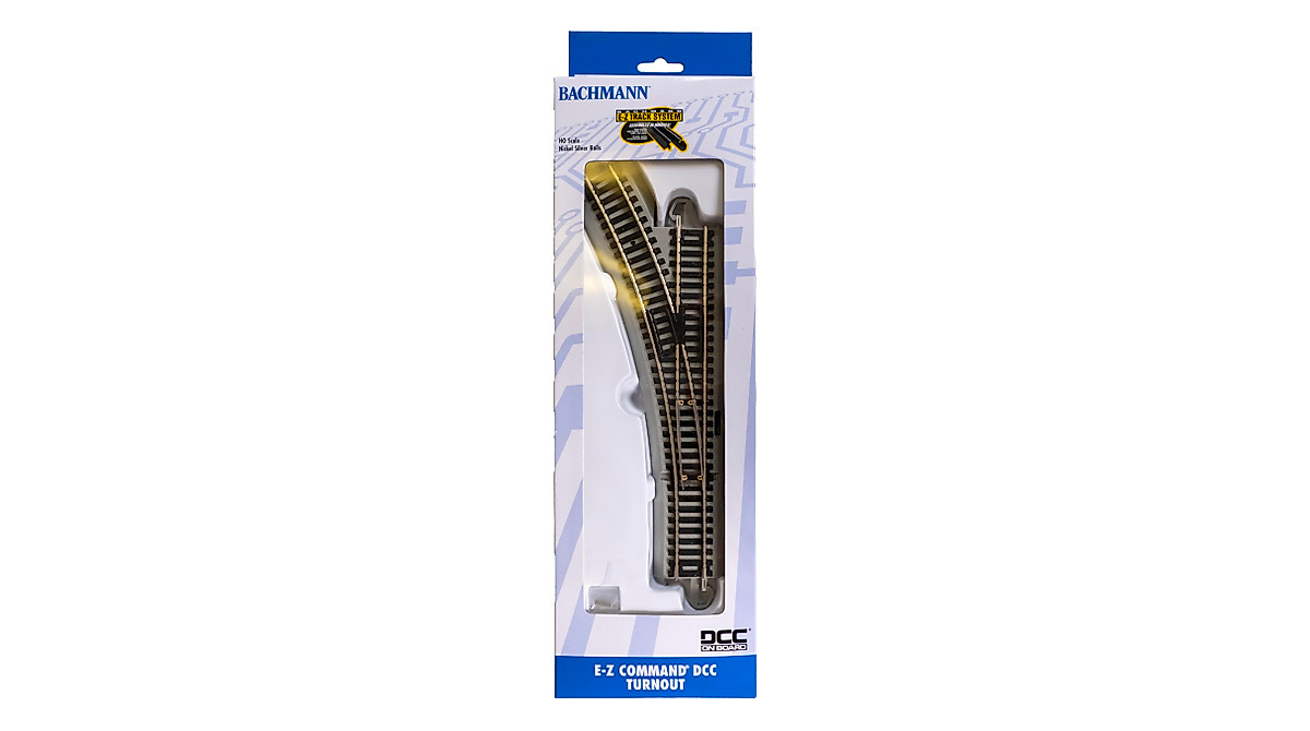 Bachmann Trains Digital DCC Turnout - HO Scale, Easy Assembly