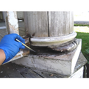 Abatron LiquidWood 2 Gallon Kit 2 Part Structural Epoxy Wood Hardener and Consolidant Resin.