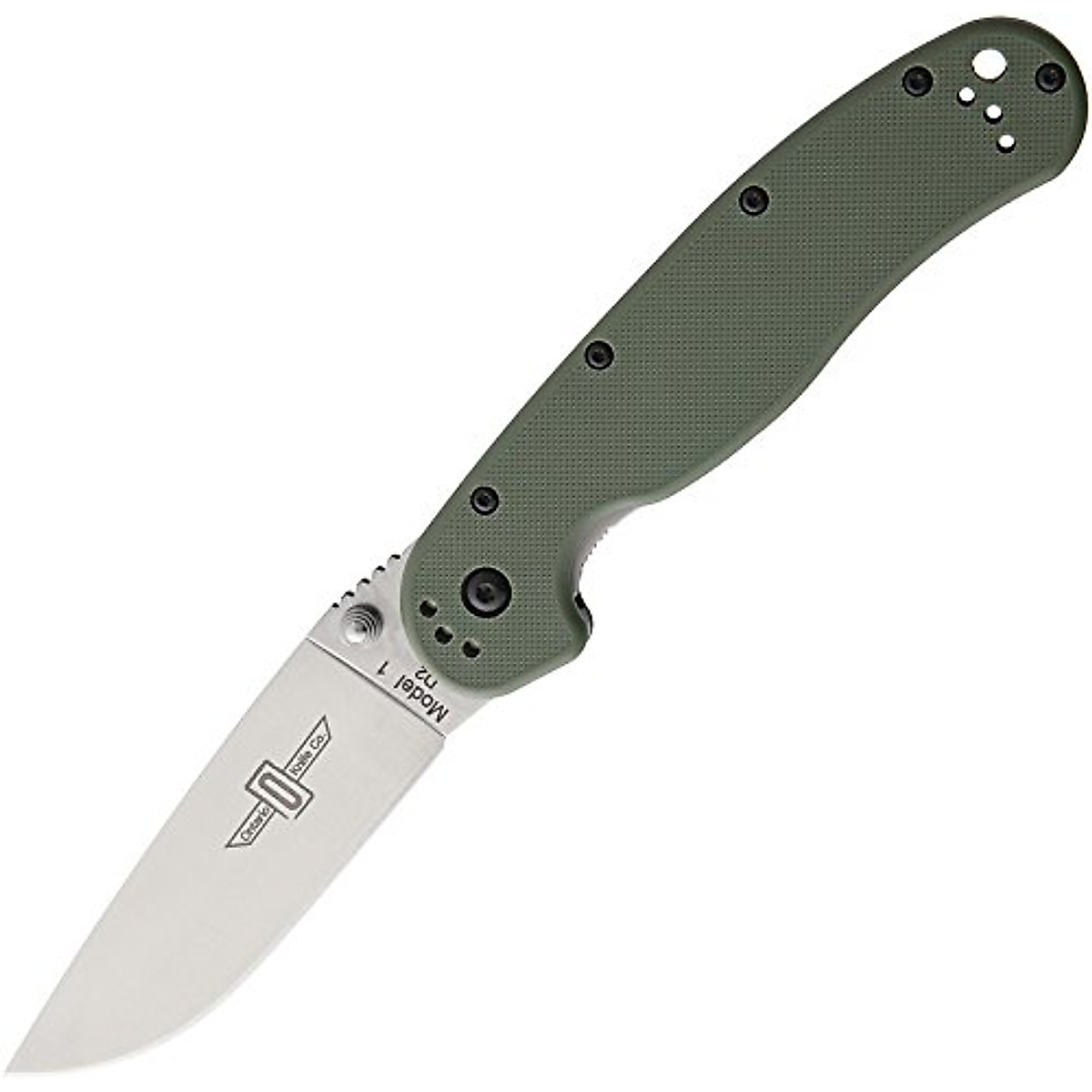 Ontario Rat 1 Linerlock OD Green