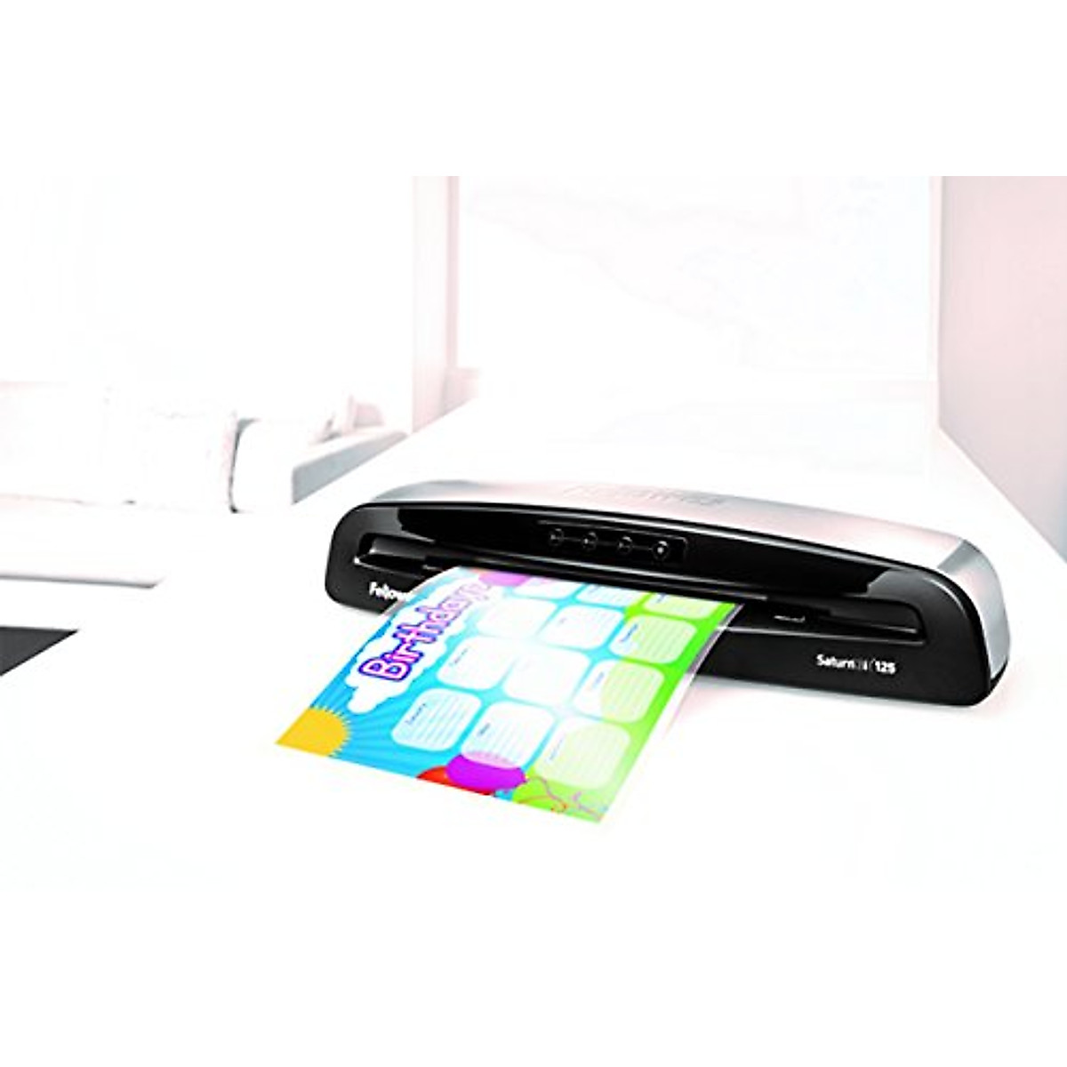 Fellowes Callisto 125 Laminator, 12.5-Inch (57291), Silver/Black