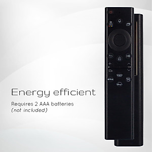 2021 Model BN59-01385A Replacement Remote Control for Samsung Smart TVs Compatible with Neo QLED, The Frame and Crystal UHD Series (Renewed)