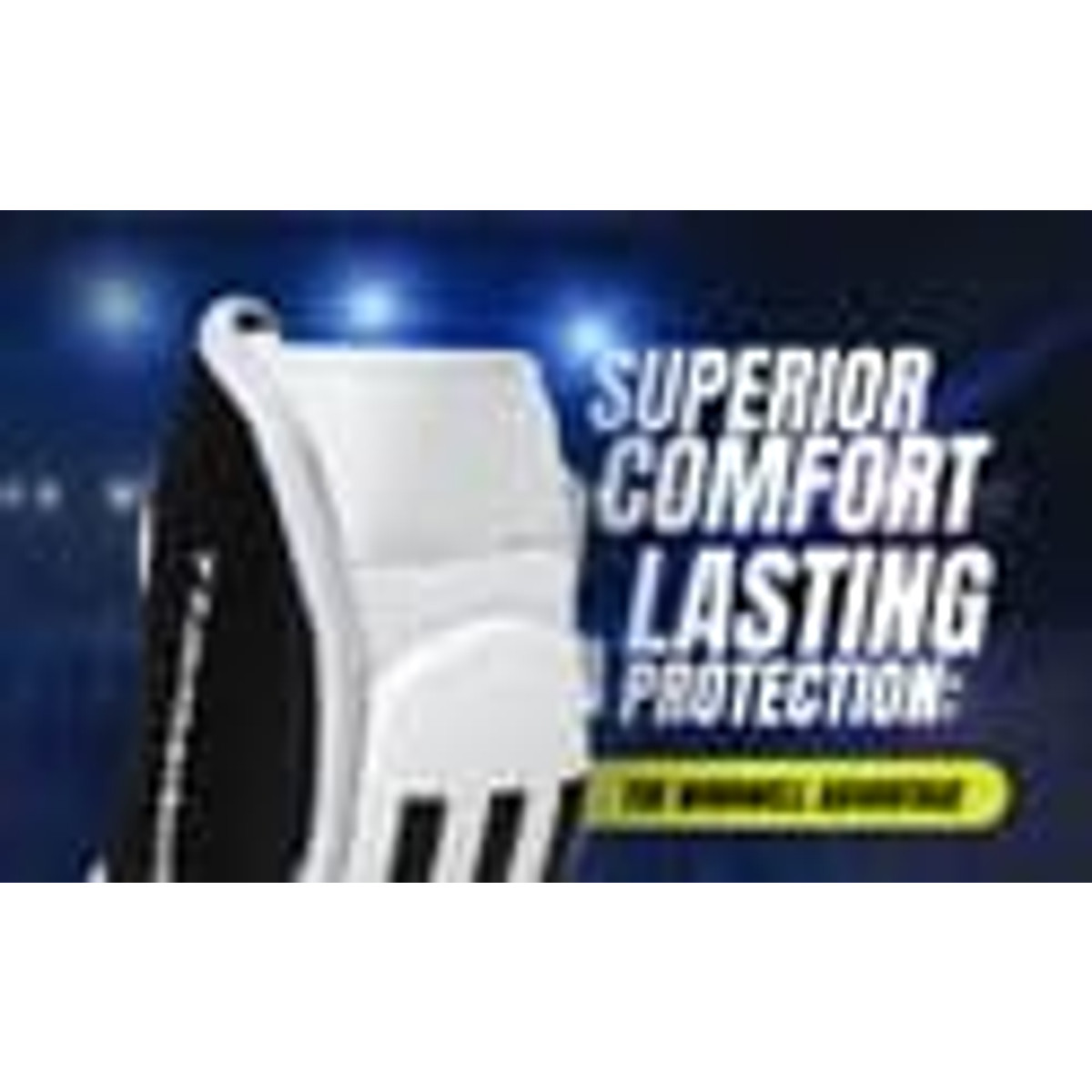 Winnwell Classic Hockey Elbow Pads- Protective Hockey Gear for Youth, Junior, Senior Players - Equipment for Roller, Street & Ice Hockey (Medium, Senior (Hard))