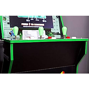 Alvatron Set of 2 Joystick Bat Tops for Arcade1up, AtGames Legends Ultimate Arcade, Pandora's Box (Black/White)