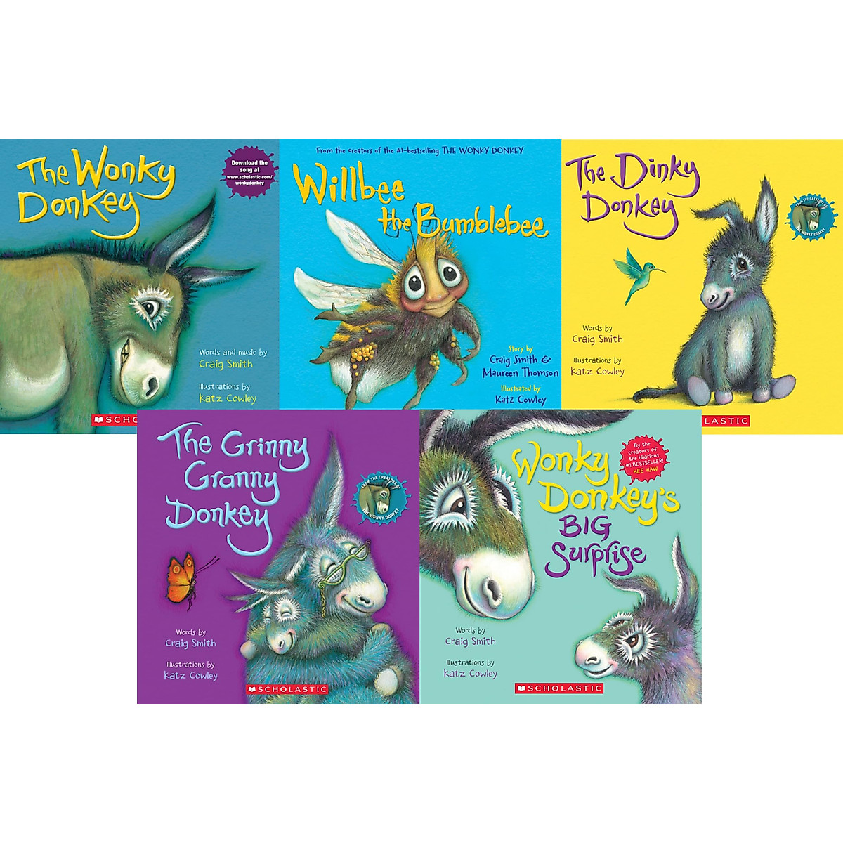 NEW RELEASE! Wonky Donkey Series Set (5 Books)