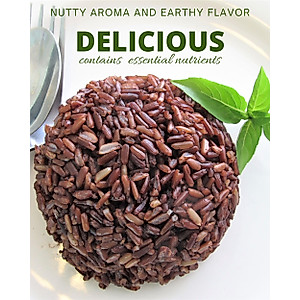 Organic Red Jasmine Thai Rice - High Fiber Superfood - Gluten Free, Preservative Free, Small Lot Farmed from Thailand - 4 LB