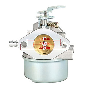 labwork Carburetor Carb Set 640349 Replacement for Tecumseh 640052 640054 8HP 9HP 10HP Snowblower