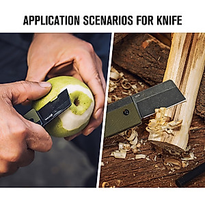 OKNIFE OTACLE Foldable Multifuction Pocket Knife, 1.65in 154CM Steel Stonewashed Blade for Pocket Knife and Bottle Opener