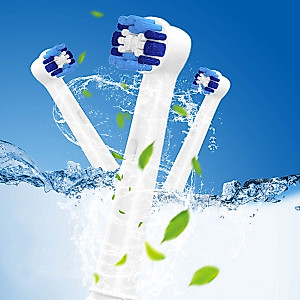 VINFANY 8PCS Refills Toothbrush Heads for Oral-B Electric Toothbrush, Deep Cleaning to Remove Stains
