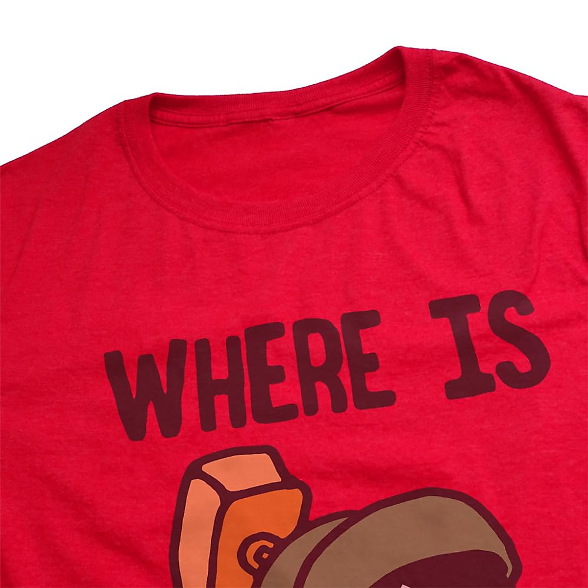 Popfunk Official Looney Tunes Marvin The Martian Kaboom Adult Unisex Classic Ring-Spun T-Shirt (Large)