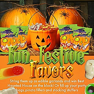 Fusion Select 3 Packs Halloween Eyeball Gummy Candy Spooky Gummies Candy Food Snacks - Creepy Party Bag Favors For Trick Or Treat - Scary Novelty Chewy Bites