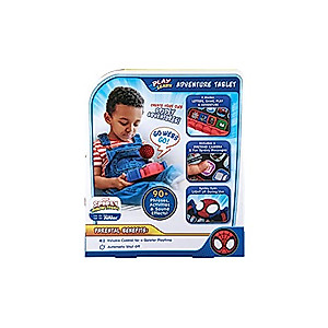 ekids Spidey and His Amazing Friends Kids Tablet for Preschool, Tablet with Educational Games and ABC Learning for Toddlers Aged 3 and Up