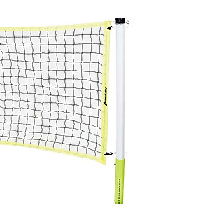Franklin Sports Badminton Set - Portable Backyard + Beach Badminton Set - Adult + Kids 4 Player Badminton Net Set - (4) Rackets + (2) Birdies Included - Advanced