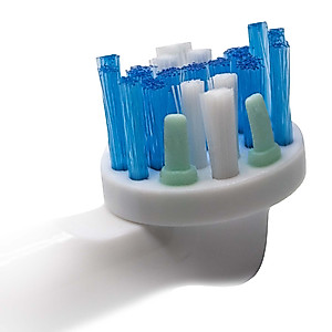 Flossing Action Replacement Brush Heads, Compatible with Braun Oral-B Electric Toothbrush - 4 Pack