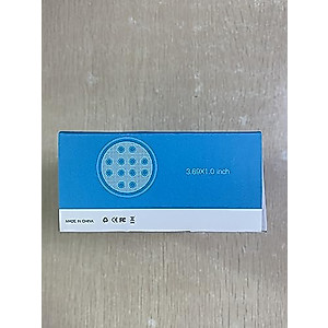 TEPENAR Rechargeable Submersible Pool Lights - 3.7" Waterproof Underwater Lights USB-C Charging Battery Operated Remote Controlled 16 Color Changing Hot Tub Lights with Magnet for Pool Pond 1 Pack