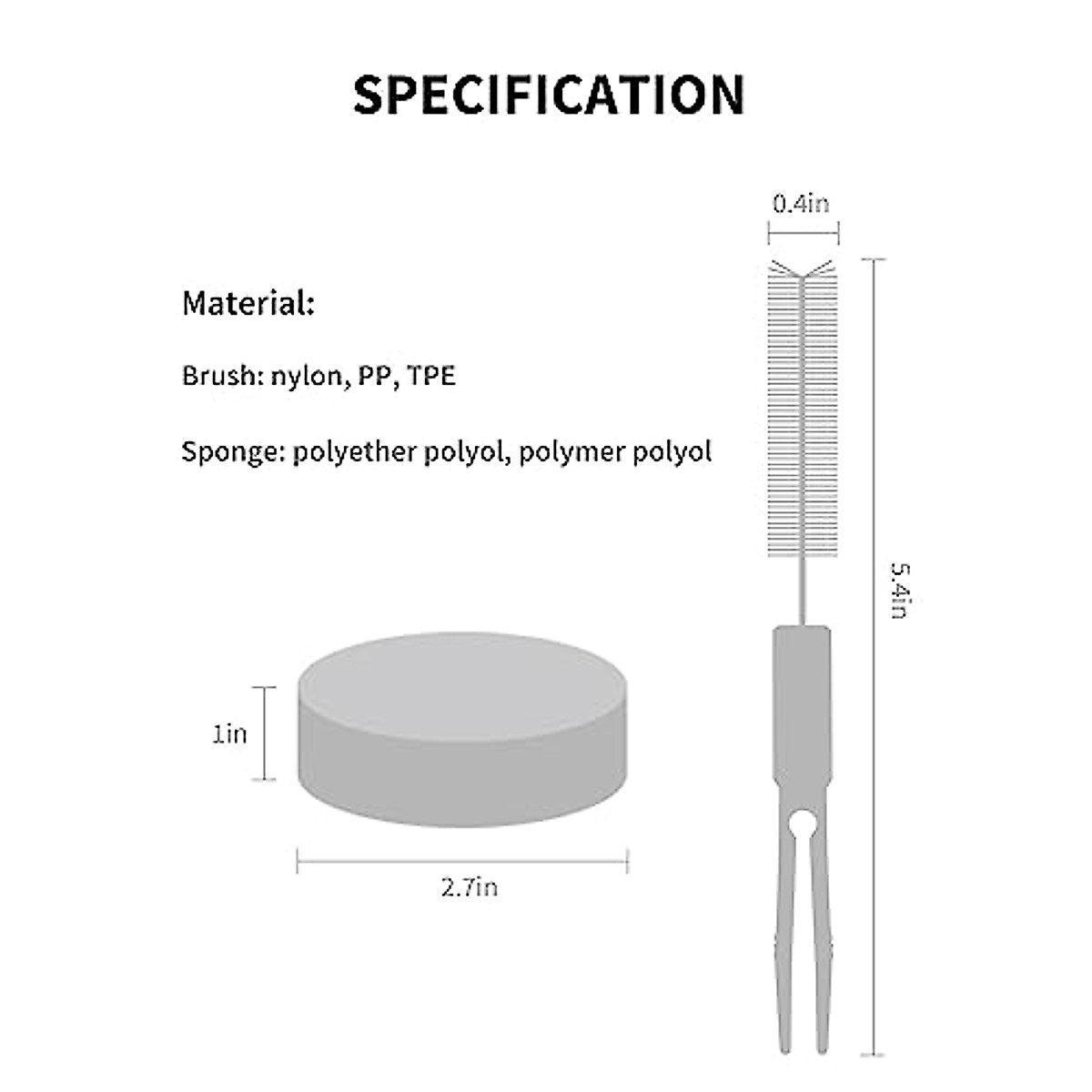 New PETKIT Pet Water Fountain Cleaning Kit, Cat Water Fountain Brush PETKIT Pet Water Fountain Cleaning Kit, Cat Water Fountain Brush and Sponge