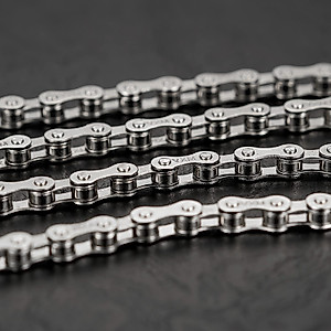 YBEKI 1-Speed Bike Chain, Single Speed Bicycle Chain 1/2x11/128 inch, 114 Links