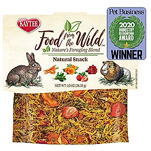 Kaytee Food from The Wild Natural Snack for Pet Rabbits, Guinea Pigs And Other Small Animals, 1 Ounce