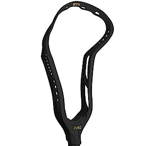 STX Crux Pro Girls Lacrosse Head - Unstrung Black