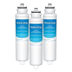 Waterdrop dw2042fr-09 water filter, Replacement for Daewoo® DW2042FR, DW2042FR-09, Kenmore 46-9130, Aqua Crystal DW2042F-09, FRN-Y22D2V, 3 Filters