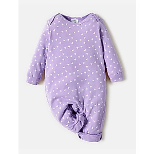 AdoraCute by PatPat Care Bears Baby Girl Boy Clothes 3-pack Long Sleeve Bodysuit Cotton Unisex Baby Rompers Set 3-6 Months