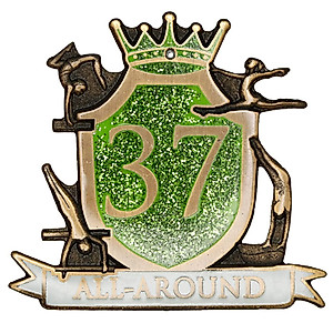 Snowflake Designs 37 All Around Gymnastics Pin - 1912