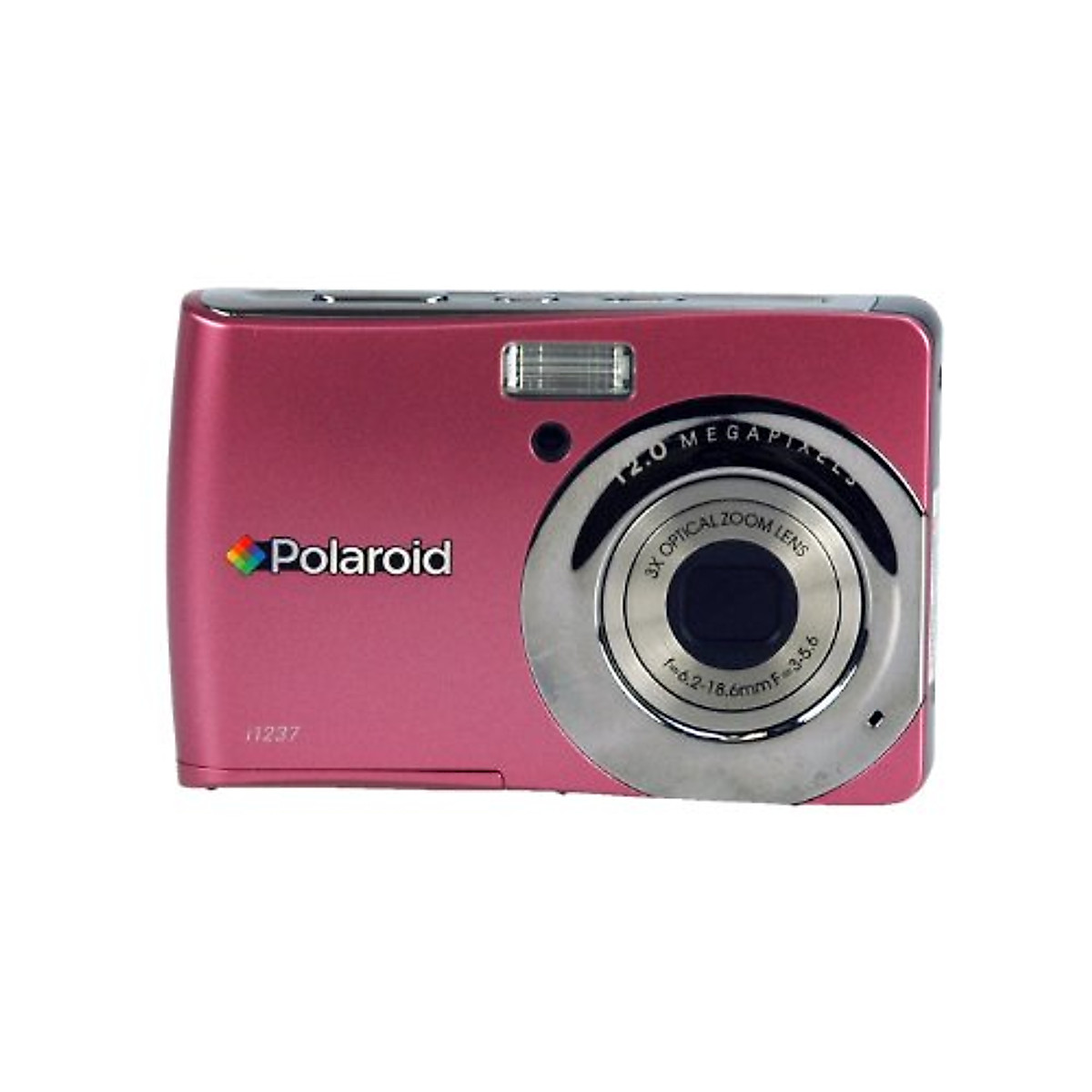 Polaroid CIA-1237PC 12 MP Digital Camera with 3x Optical Zoom, Pink