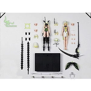 i8 Toys Snail Shell 1/12 Scale Mecha Girl Phantom Devil HOTARU Ying Machine 6 inch Double Action Figure