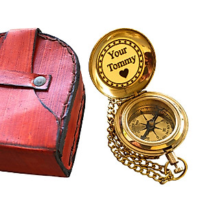 Brass Compass, Your Tommy Compass, Birthday Gifts, Working Compass, Dual Set Compass, MYCT, Dream SMP, Great Gamer Gifts