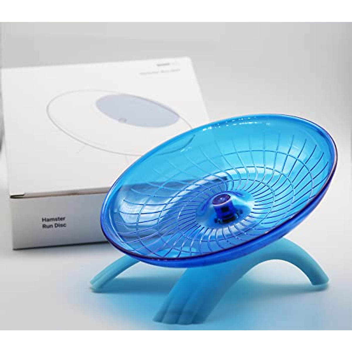 Wenriko Hamster Wheel, Hamster Flying Saucer Wheel, Hamster Exercise Wheel, Silent, Perfect Size, Super Quiet, Easy to Clean, for Dwarf Hamster, Syrian Hamster, Hermit Crab and Small Animal