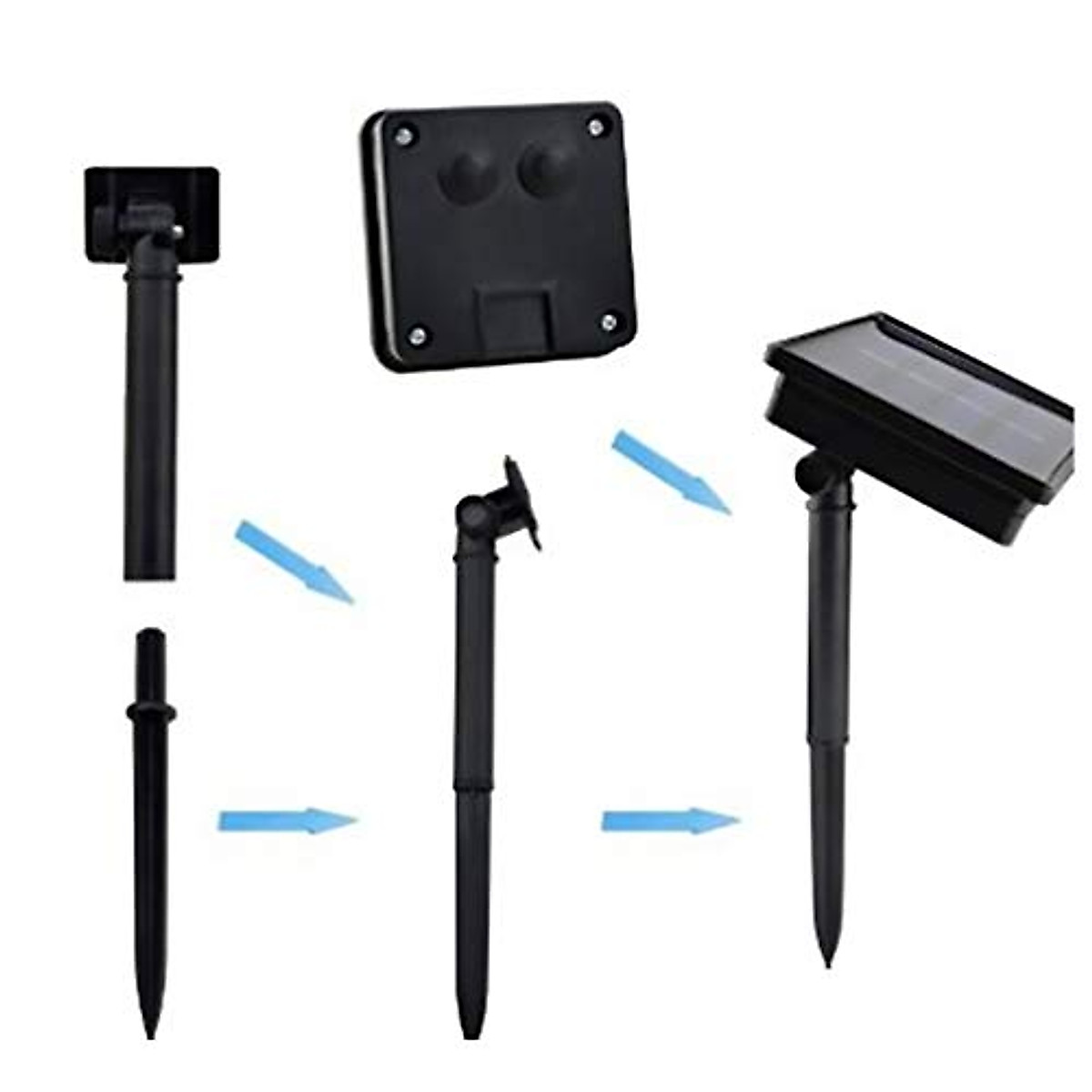 Venhoy String Lights Solar 30LEDdragonfly Shape Colored String Lights, Fairy String Lights, Star String Lights, Garden, Patio, Home, Wedding, Party, Christmas