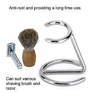 Shaving Brush Holder Shaving Brush Holder Antirust Men's Shaving Supplies Salon Use Home Use Travel Use For Personal Shaving