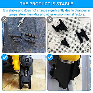 Vinyl Siding Adaptor Tip and Vinyl Trim Adaptor Tip for Dewalt Roofing Nailer Cordless 20v DCN45RNB, DCN45RND1, DCN45RN, Vinyl Siding Trim Adaptor Tip kit
