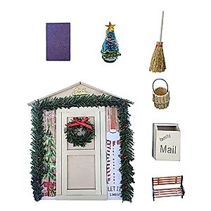 IAMAGOODLADY Christmas Decorations,DIY Felts Christmas Tree with Ornaments for Adult Xmas Gifts Door Wall Christmas Bulk Return Pallets for Sale Liquidation