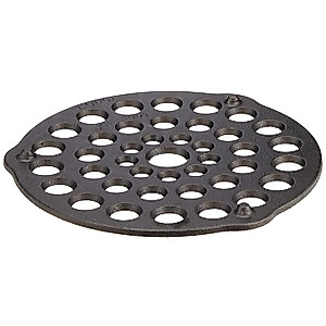 Lodge L8DOT3 Cast Iron Meat Rack/Trivet, Pre-Seasoned, 8-inch