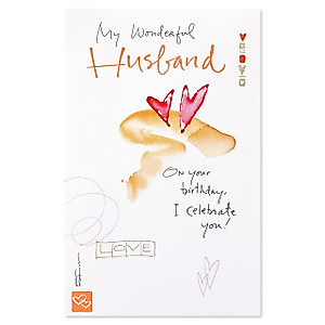 American Greetings Birthday Card for Husband (I Celebrate You)