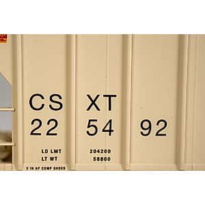 Bachmann Trains - PS-2 Two Bay Covered Hopper - Late Version - CSX® #225492 - HO Scale