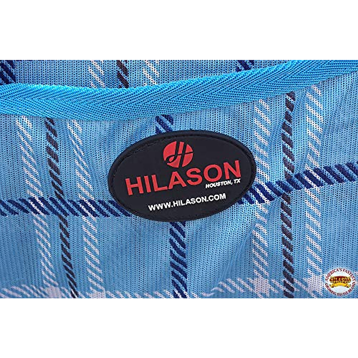 HILASON 75 Inches Horse Fly Sheet Ultra Violet Rays Protect Mesh Bug Mosquito Summer Spring | Fly Sheet | Horse Turnout Sheet | Fly Sheet for Horses | Bug and Mosquito Protection | Fly Sheet for Horse