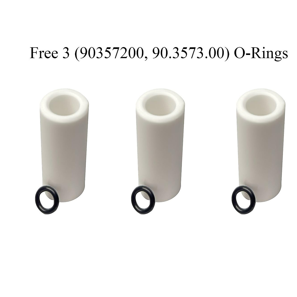 3-Pack 52040009 GP General Pump Replacement Ceramic Piston 15mm fits GP Interpump 15x9x37.5