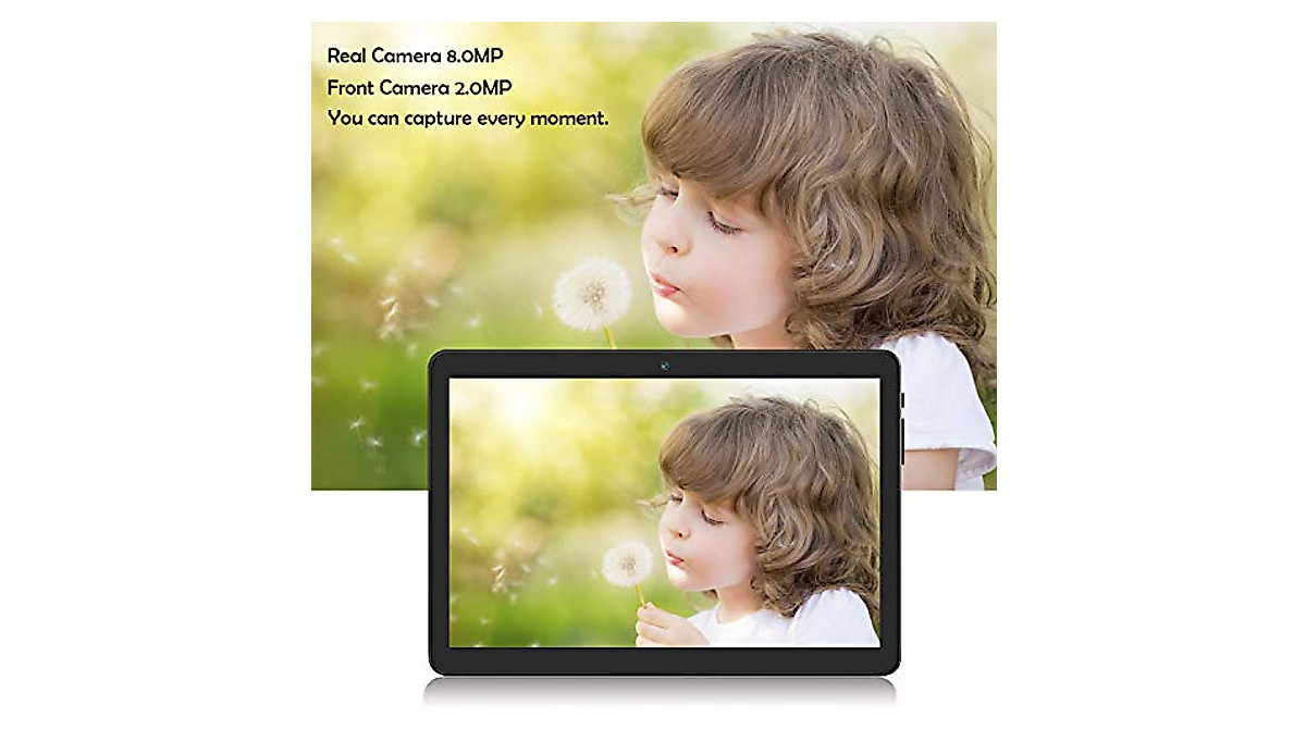 Hoozo 10-Inch Android Tablet with 32GB Storage and HD Display