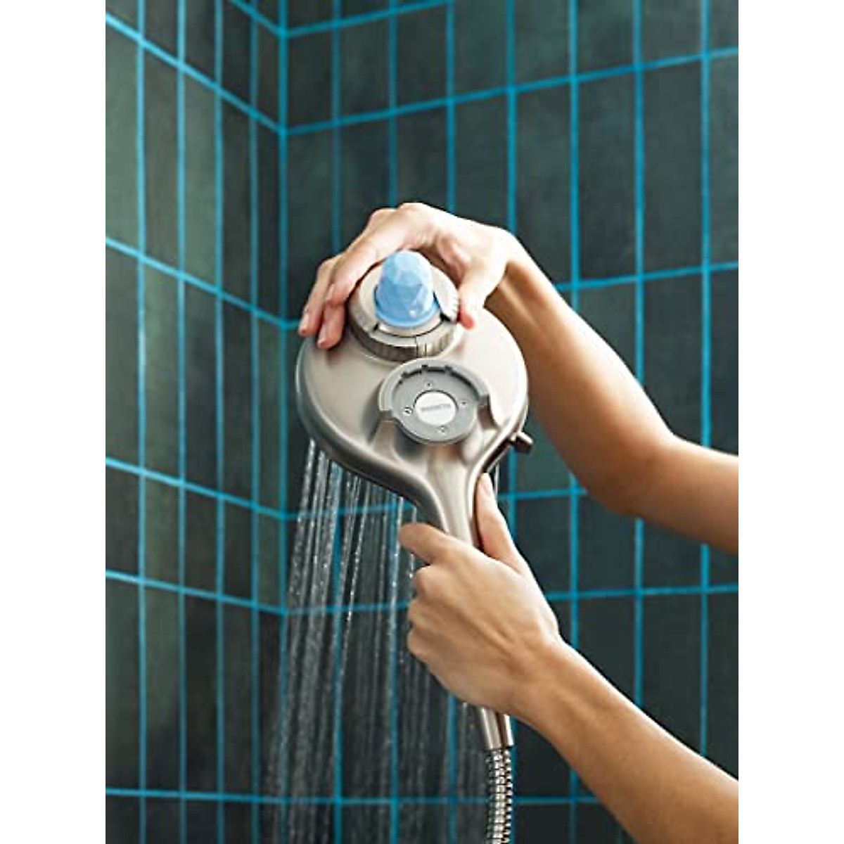 Moen IN208H2SRN Aromatherapy Handshower with INLY Shower Capsules, Spot Resist Brushed Nickel