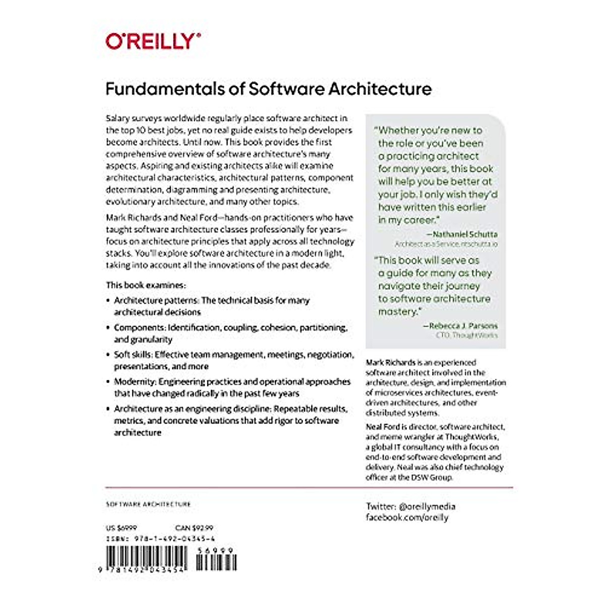 Fundamentals of Software Architecture: An Engineering Approach