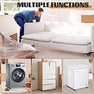 Furniture Dolly and Appliance Roller Bundle