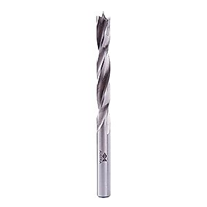 Fisch FSF-176749 Double Flute Brad Pt. Drill, 13mm x 110mm