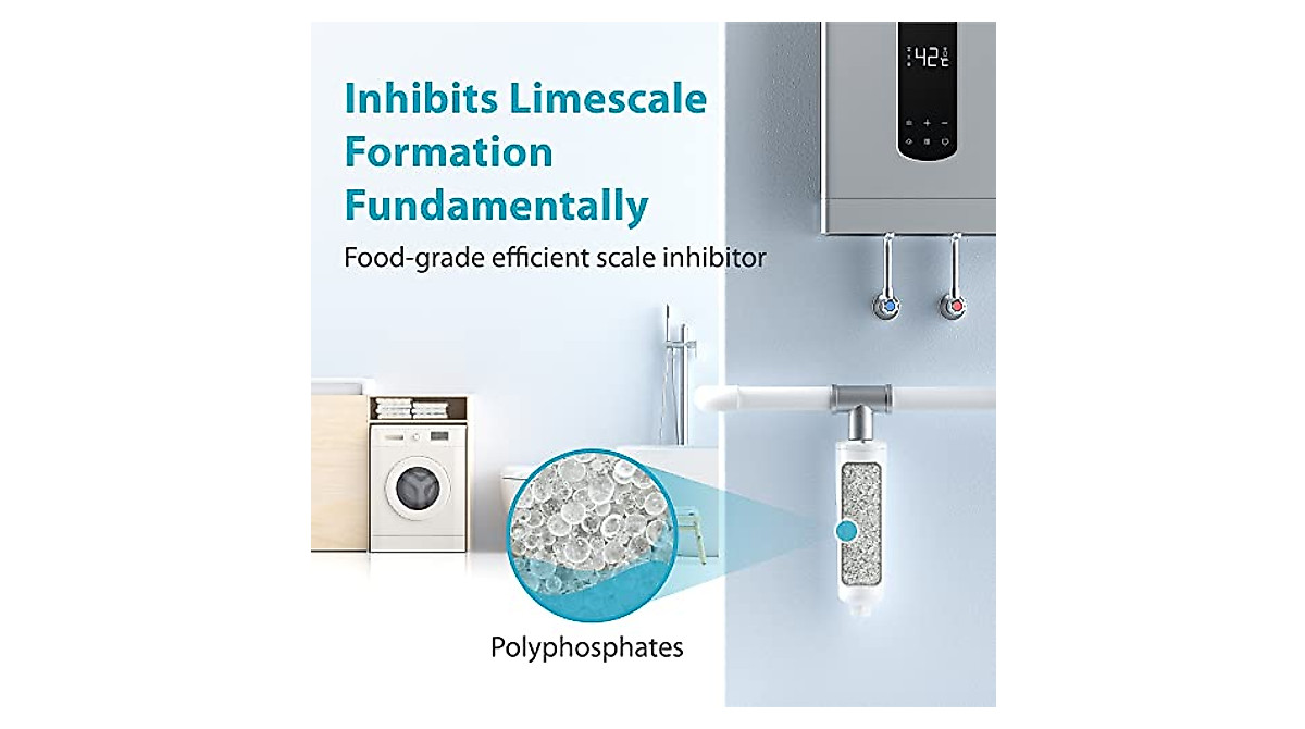 AQUACREST AP431 AP430SS Whole House Scale Inhibitor Inline Water System ...